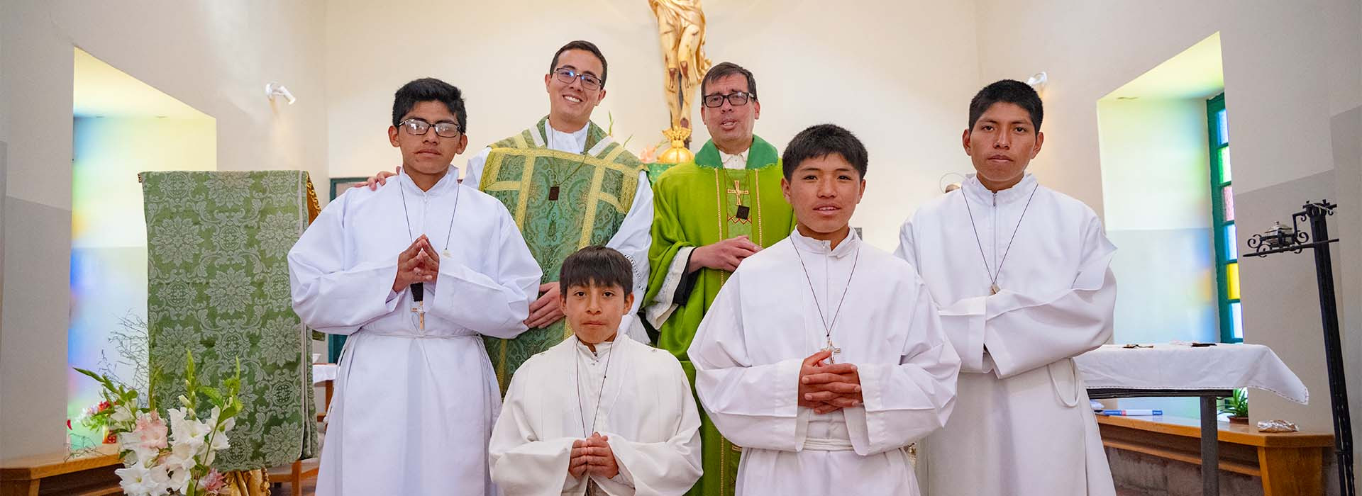 Reception of the alb: a rite full of meaning